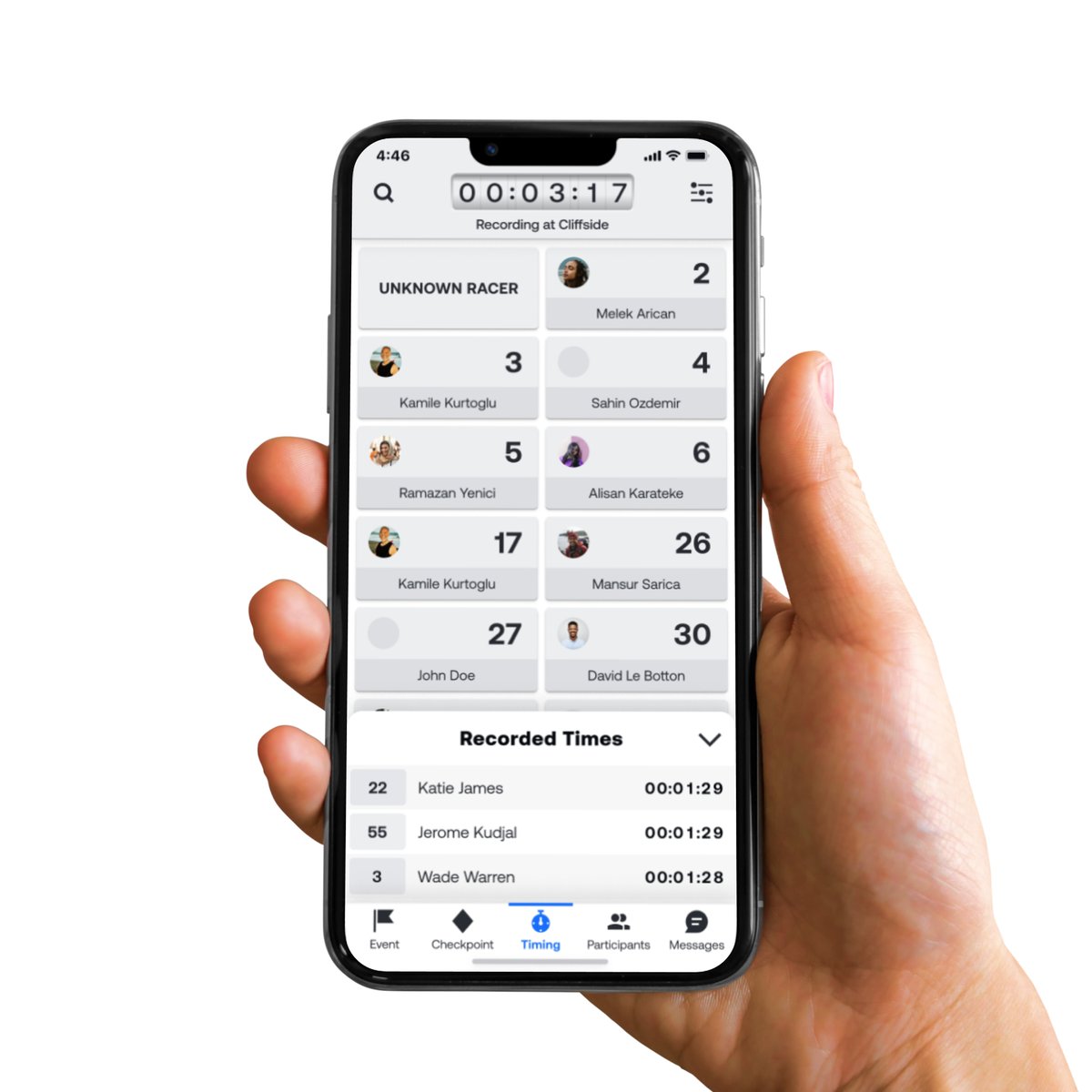 RaceID Timing App
