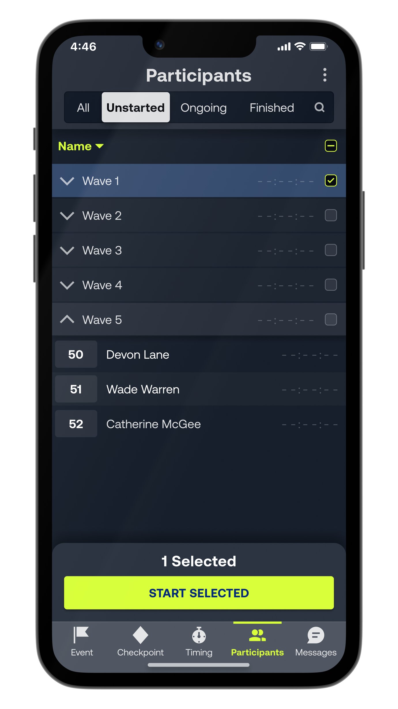 RaceID Timing App